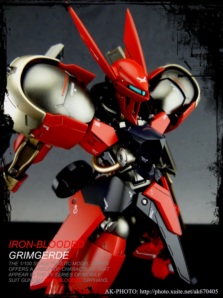 GUNDAM GUY: 1/100 Grimgerde - Customized Build