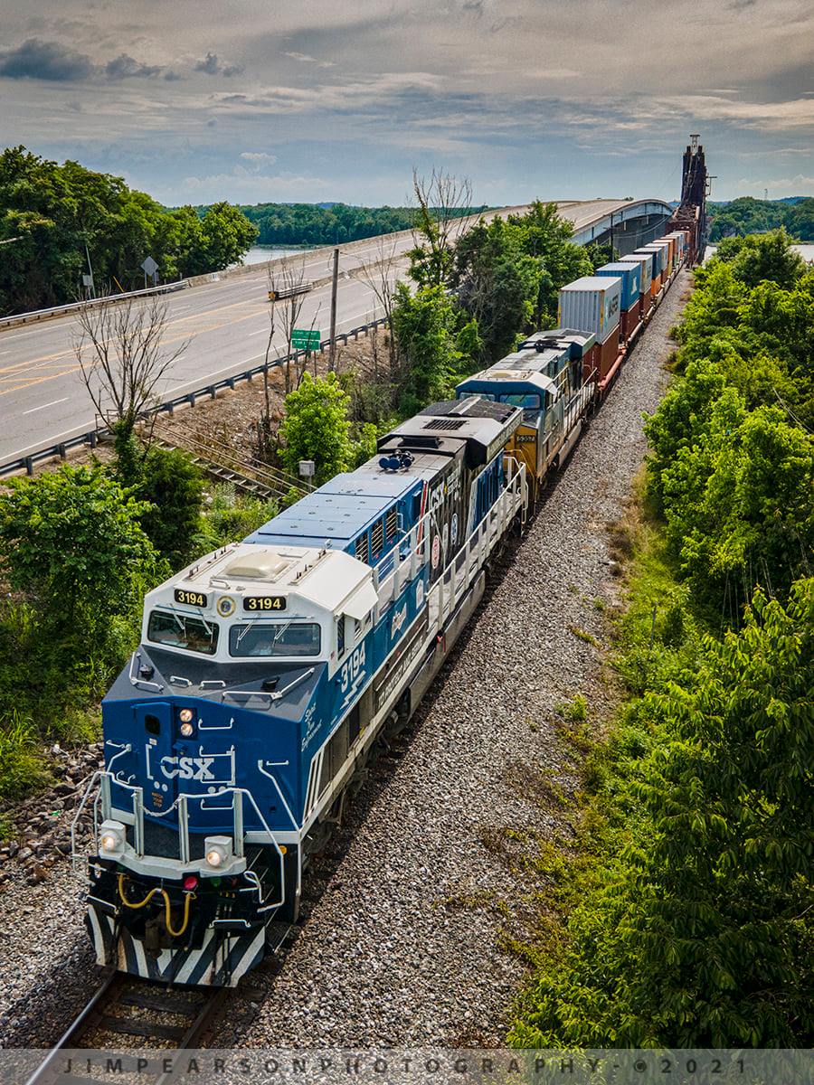 Industrial History: CSX/NC&StL and US-70 Bridges over Kentucky Lake at ...
