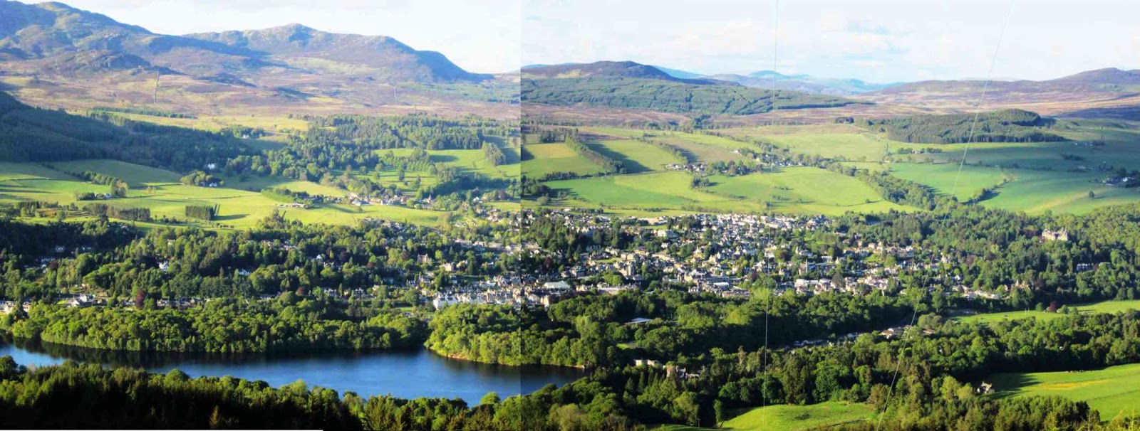 Craigatin House and Courtyard - Pitlochry - Scotland: Pitlochry Town