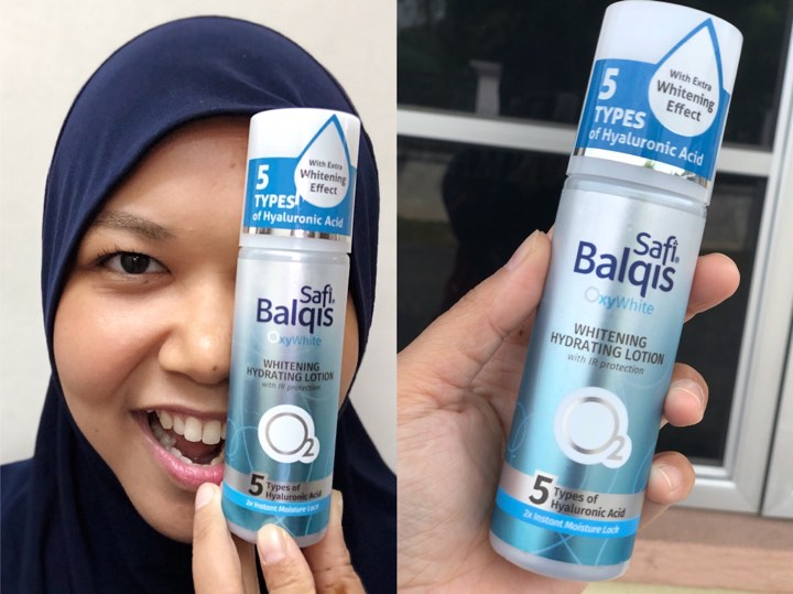 Safi Balqis Whitening Hydration Lotion Gabungan Penyegar dan Pelembab