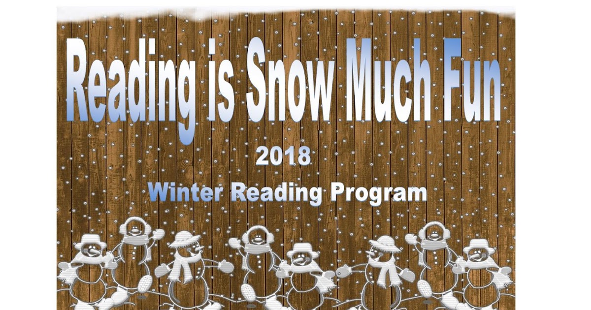 Litchfield Public Library: Reading is Snow Much Fun