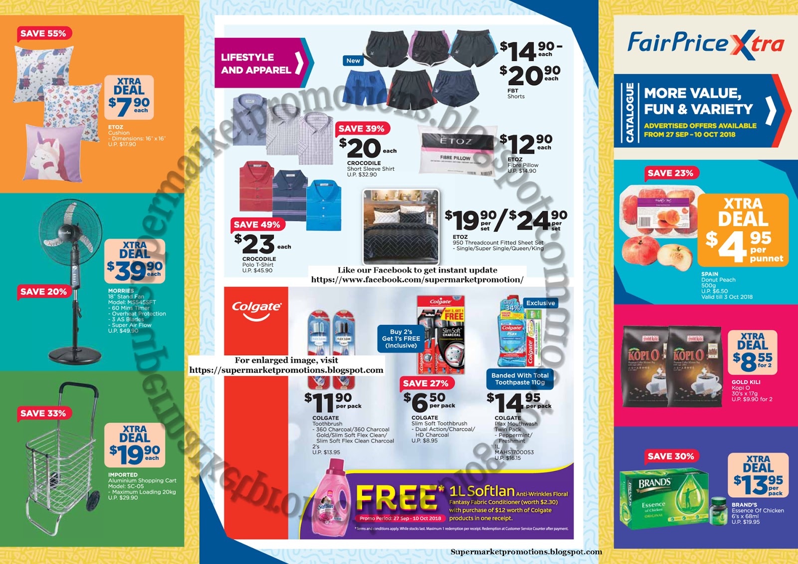 NTUC FairPrice Xtra Xtra Deal 27 September - 10 October 2018 ...