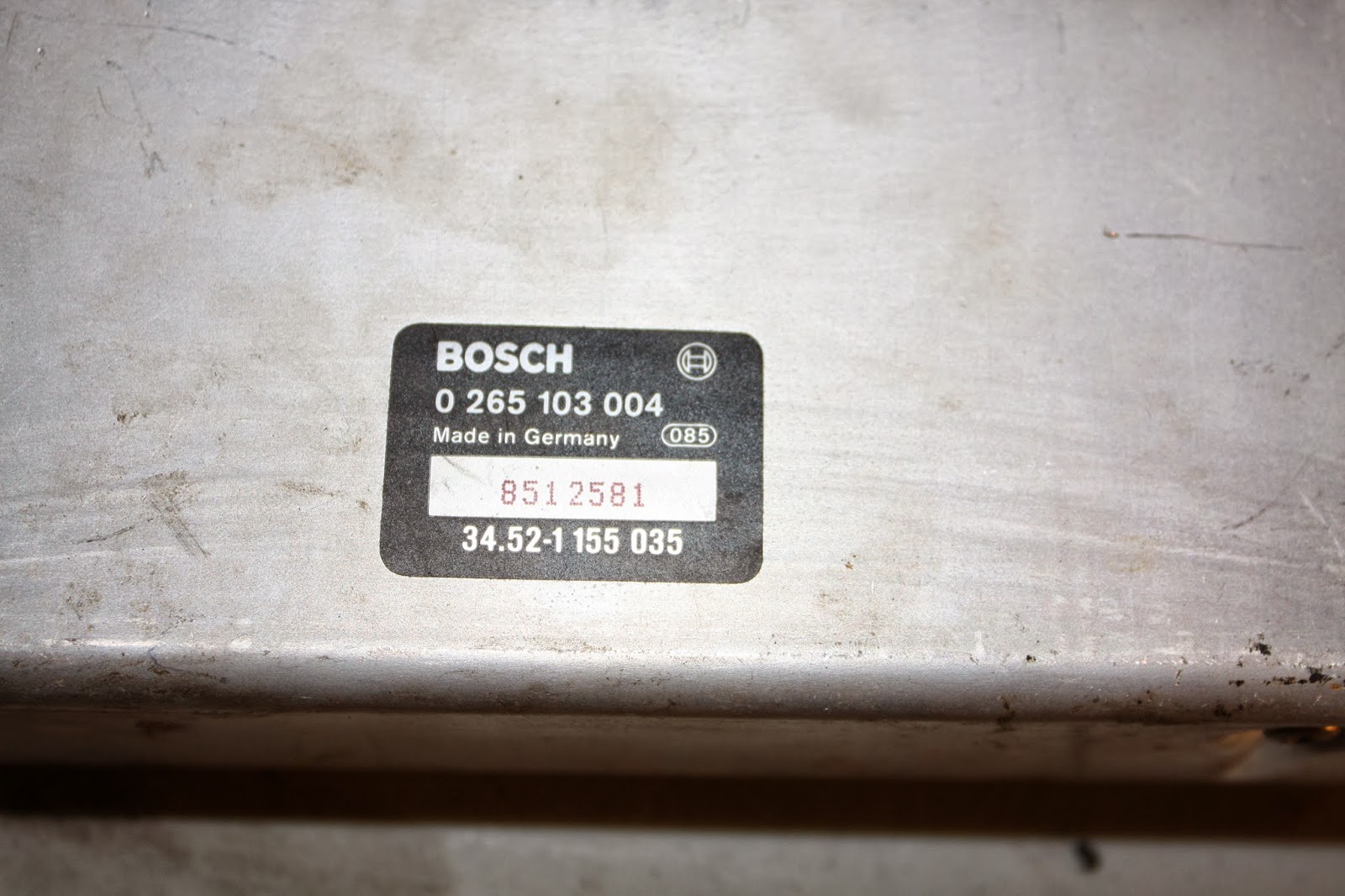 KrEvCon BMW Parts: E30 Bosch ABS Control Module (Black Label)