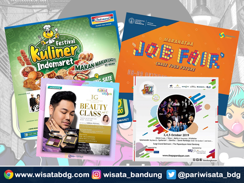Jadwal Event di Bandung Bulan Oktober 2019 Jadwal Event di Bandung Bulan Oktober 2019