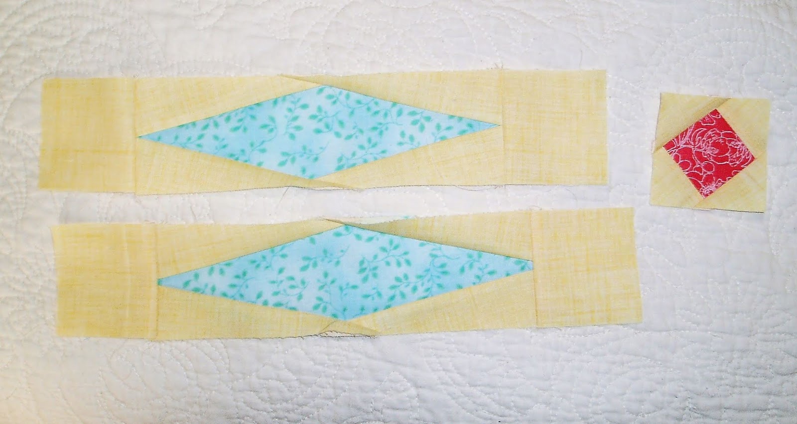 The Academic Quilter: Piecing a sashing