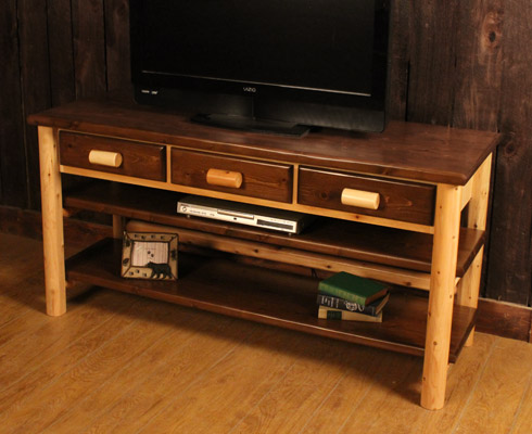 Rocky Top Log Furniture & Railing Blog: 3 Must-Haves for a Rustic Media ...