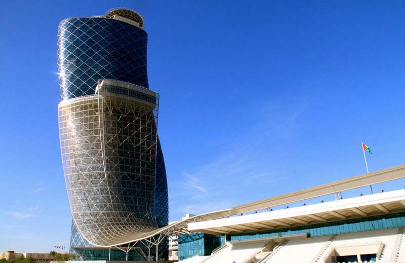 ADD 건설 Group / 플랜 애드 건축사 사무소: CAPITAL GATE- THE LEANING BUILDING