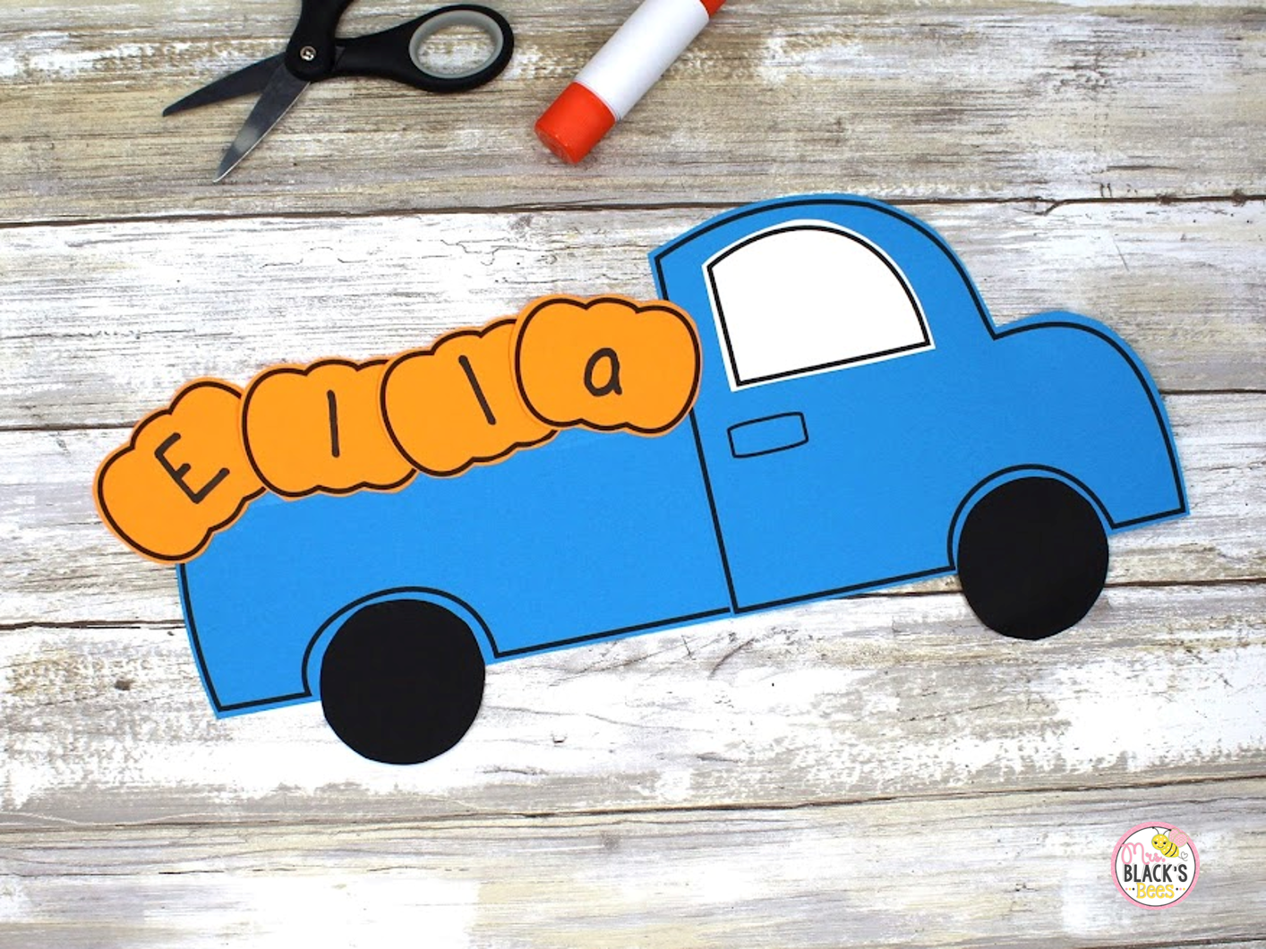 Little Blue Truck Craft and Bulletin Board Set | Mrs. Black's Bees