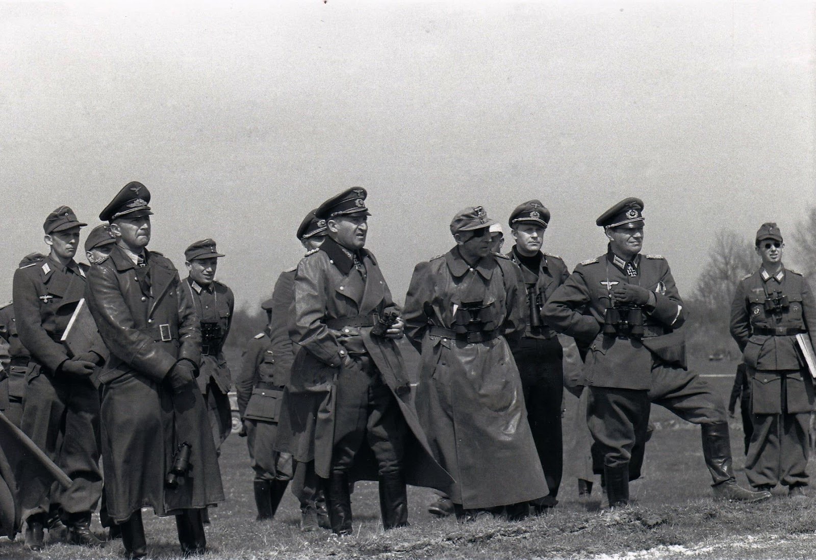 NAZI JERMAN: Foto Paul Hausser, Komandan Das Reich