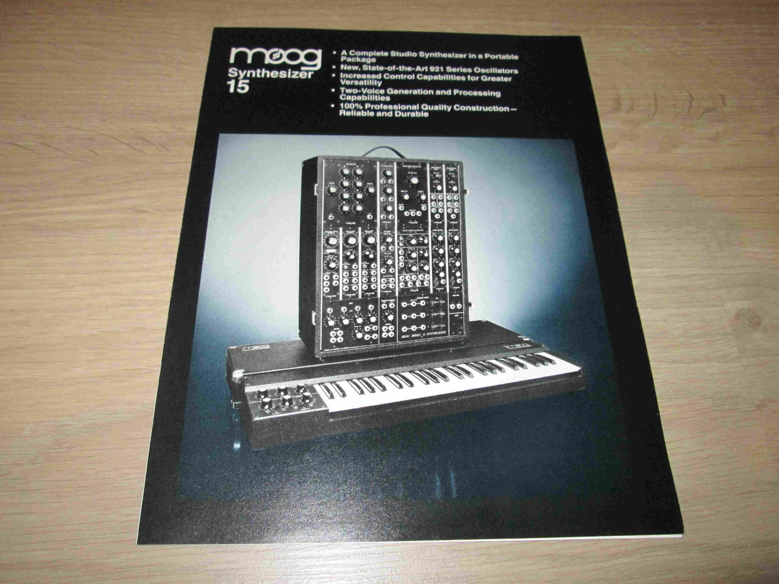 MATRIXSYNTH: Moog Modular System 15 Brochure / Catalog