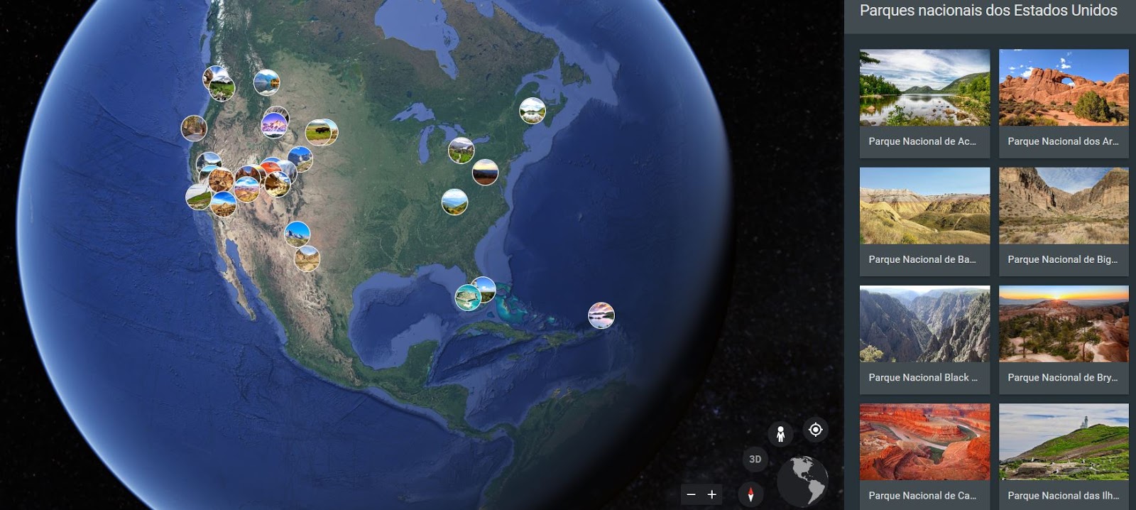 No Dia da Terra, conheça locais únicos através do Google Earth Voyager ...