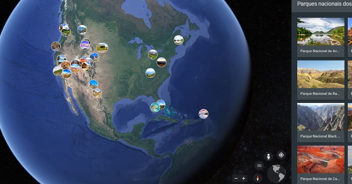 No Dia da Terra, conheça locais únicos através do Google Earth Voyager ...