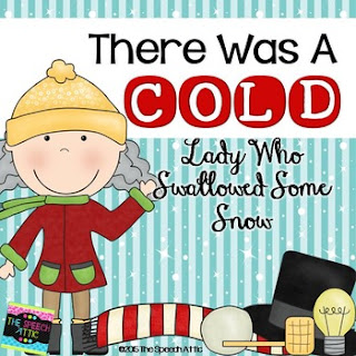 Smashingly Good Speech: Winter Themed Speech - Language Therapy Plans