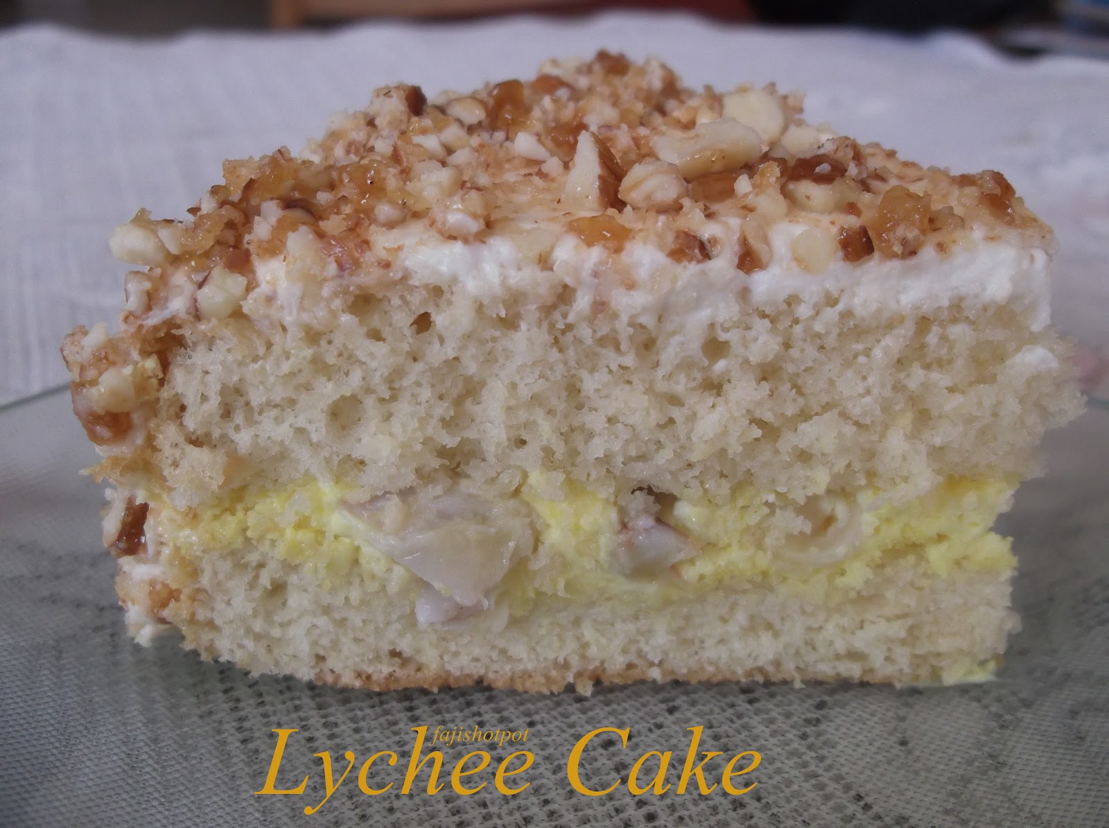 Faji's Hot Pot: Lychee Cake