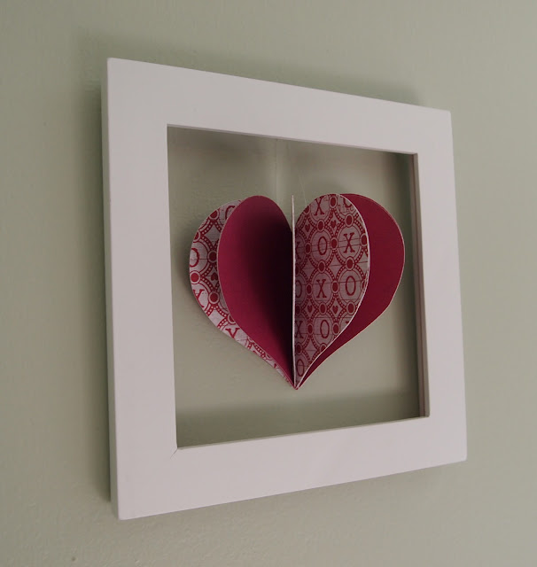 Craft Room Confidential: {Framed} Heart Art