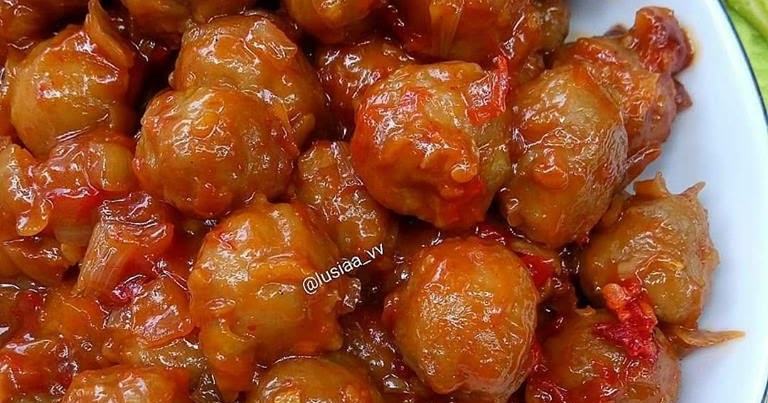 Bakso Manis Pedas ~ Acak Dapur