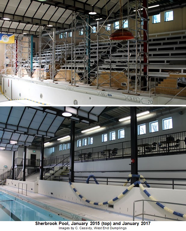 West End Dumplings: Sherbrook Pool: 15 Before and After Renovation Photos
