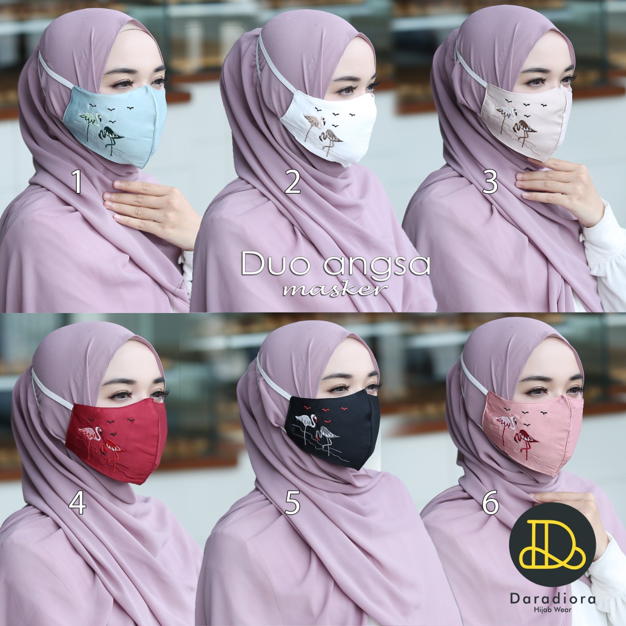 DUO ANGSA MASKER by Daradiora (VIDEO)