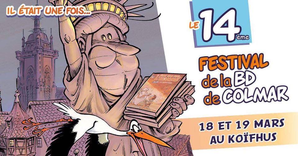 Jean Barbaud cartoons: Festival BD de Colmar