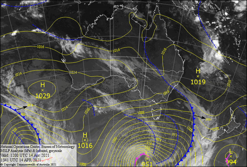 Weather information for Perth: 7 day weather forecast