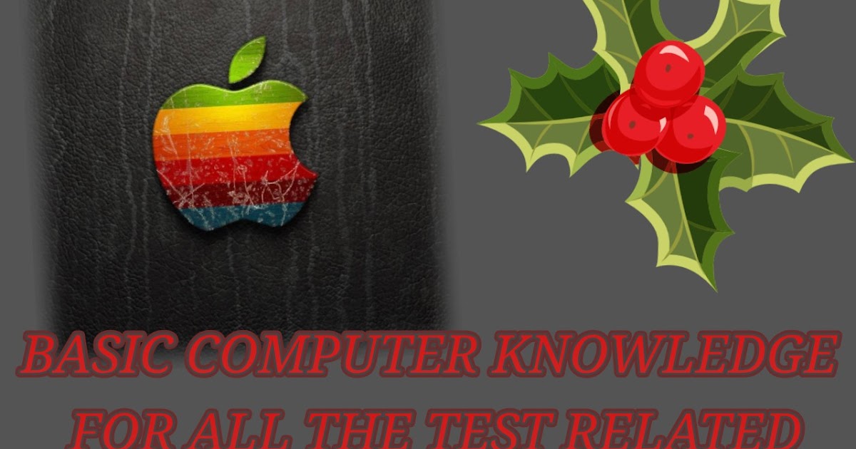 Basic_computer_Knowledge_for_all the Tests related to computer science