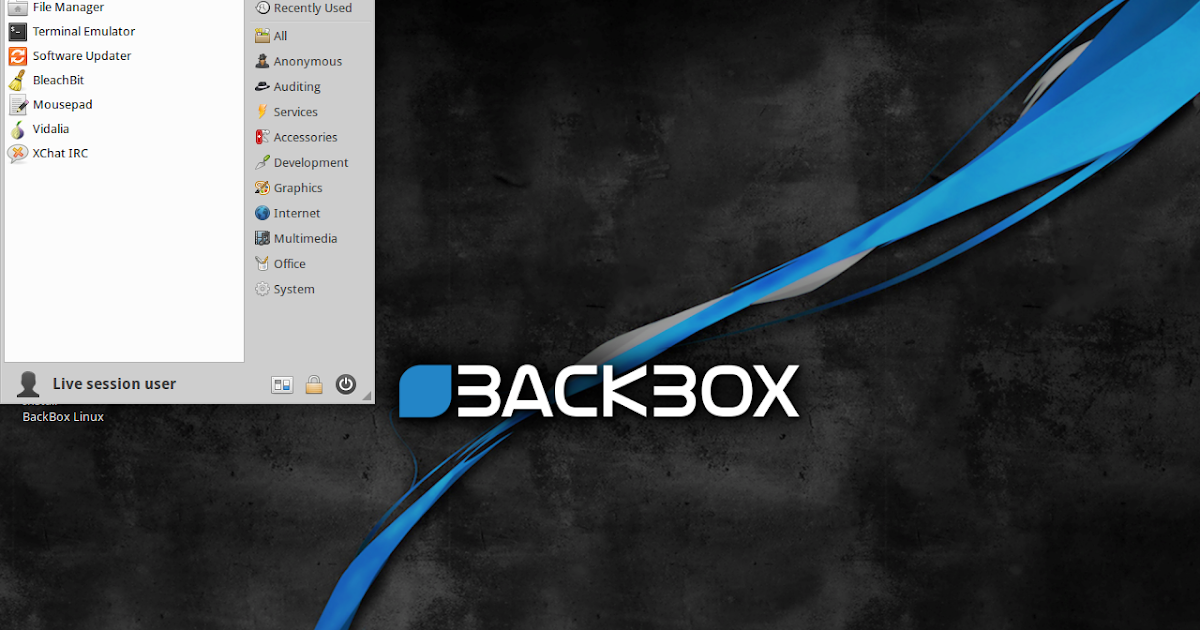 Baixa Linux Já!: BackBox Linux