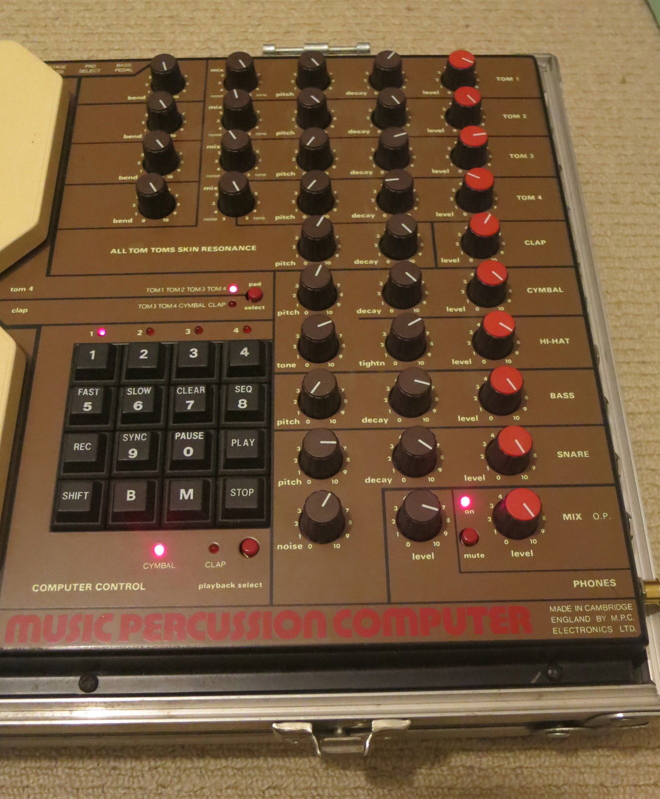 MATRIXSYNTH: Vintage MPC Electronics MPC 1 drum computer