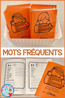 Yvette Rossignol French Resources: Activités pour mots fréquents