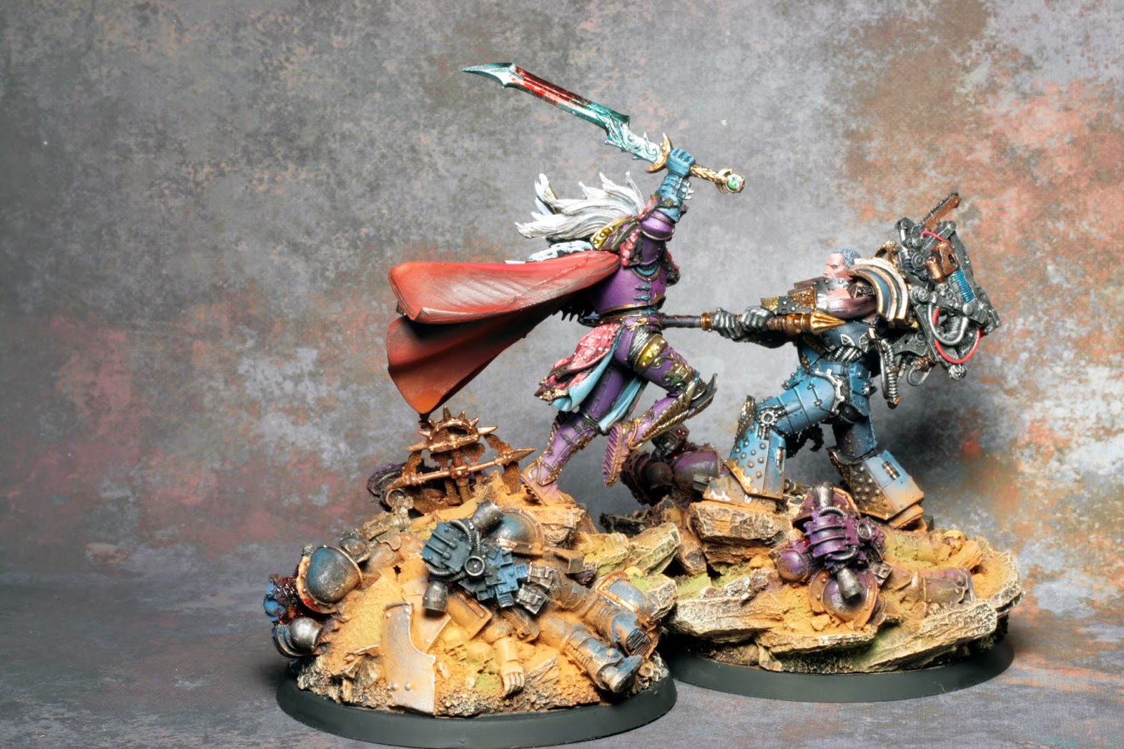 W40KTenerife: Fulgrim vs Ferrus