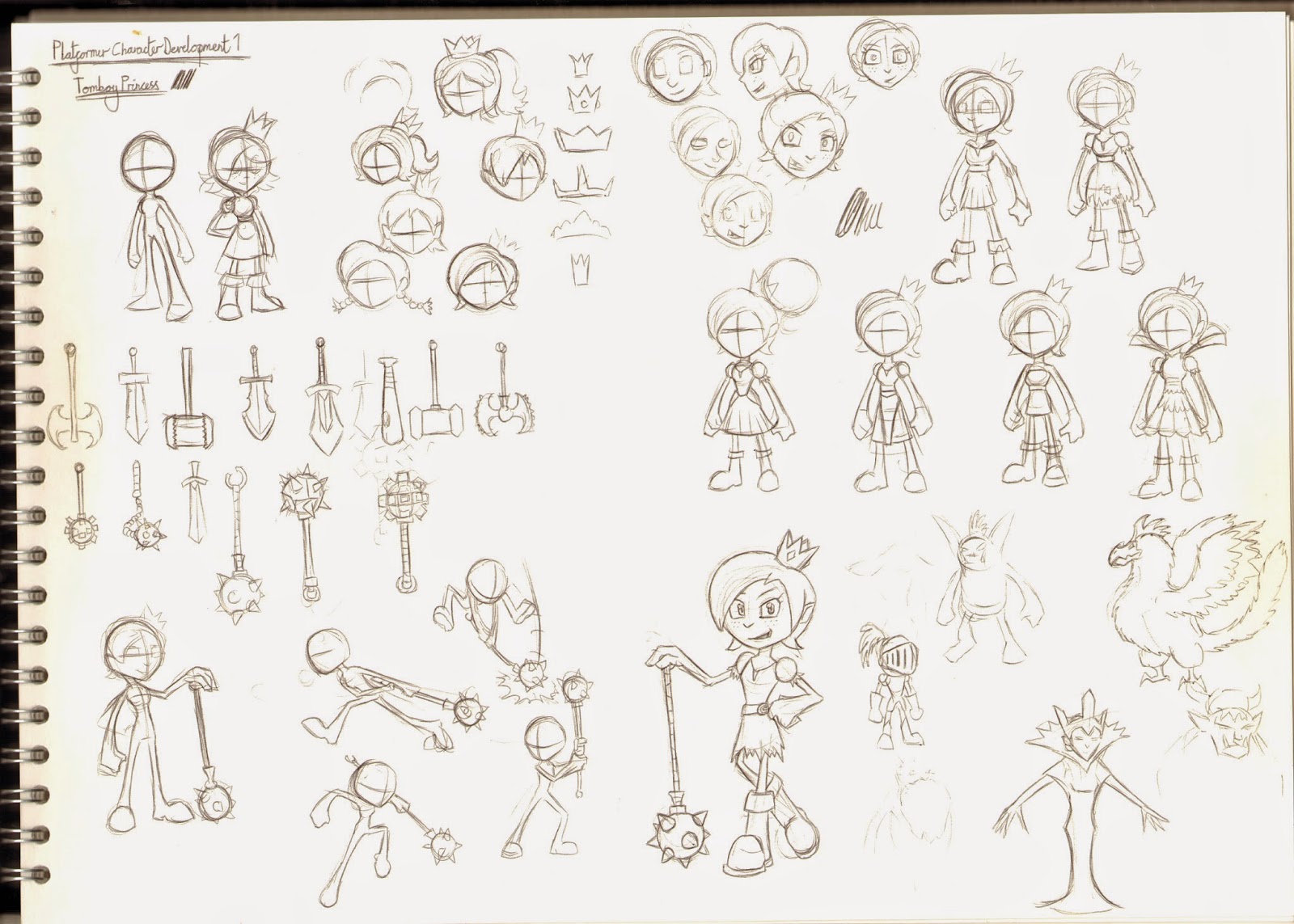 Sean Gannon MA Games Design: Final Project: Platformer Character #1 ...