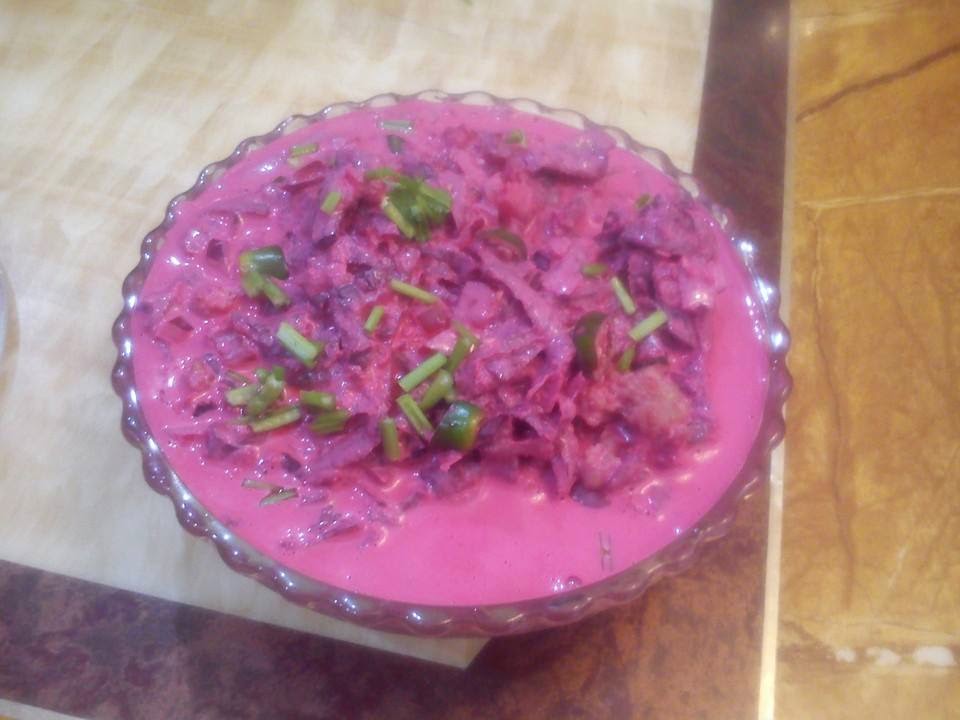 sarguna's fantabulous kitchen: Beetroot Raita