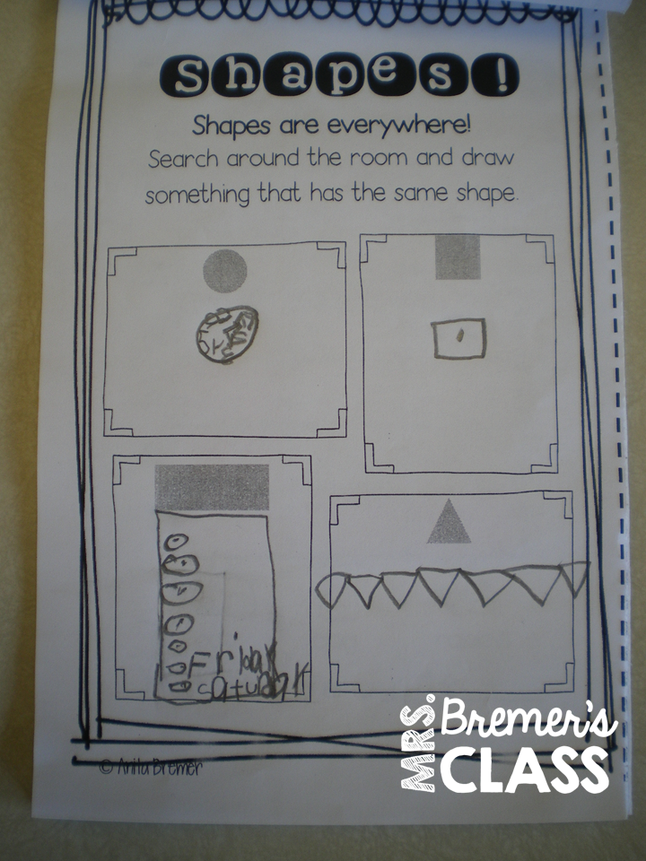 Kindergarten Math Journals | Mrs. Bremer's Class