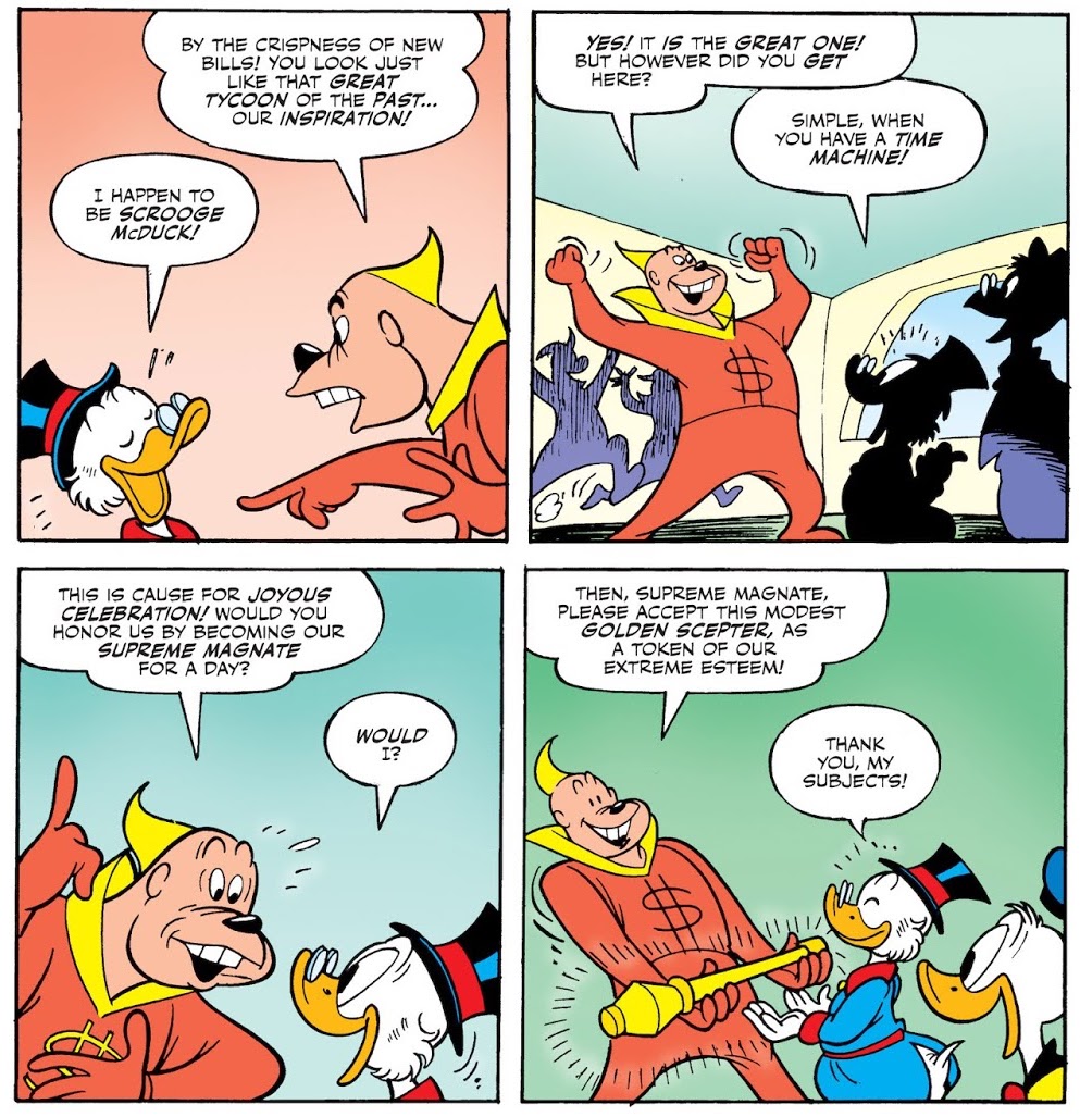 Duck Comics Revue: "Money Is the Root of Upheaval!"