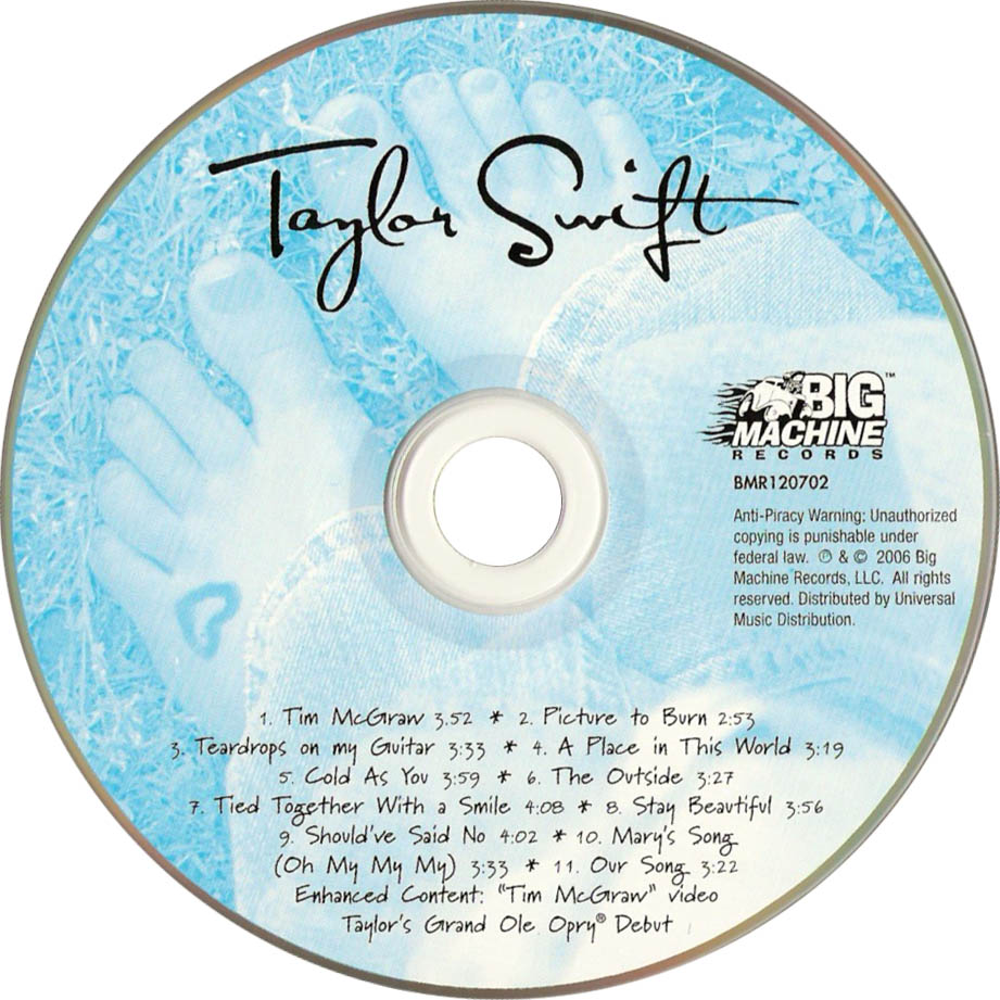 Taylor Swift : Caratulas Album's