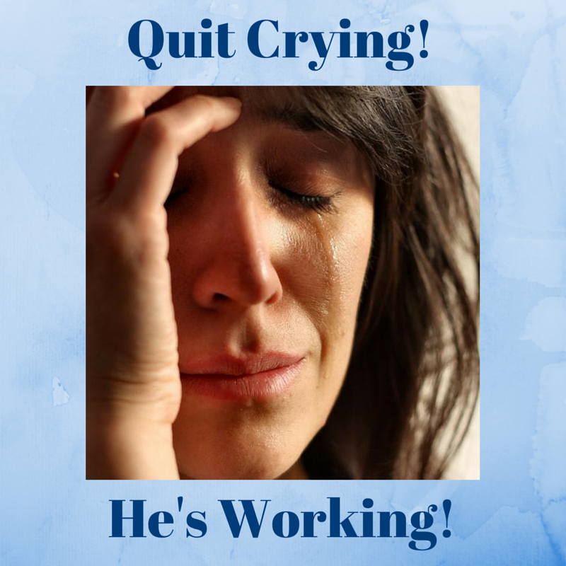 Maxed-Out Minivan: Quit Crying! He's Working!