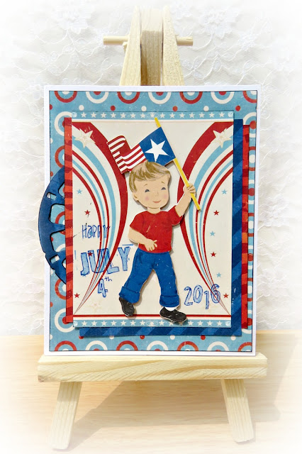 The BoBunny Blog: Snazzy Firecracker Cards!