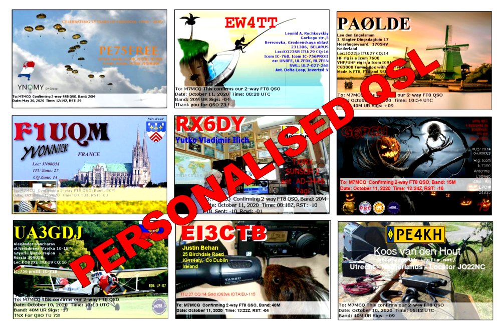 M7MCQ HAM RADIO BLOG: QSL CARD STORAGE