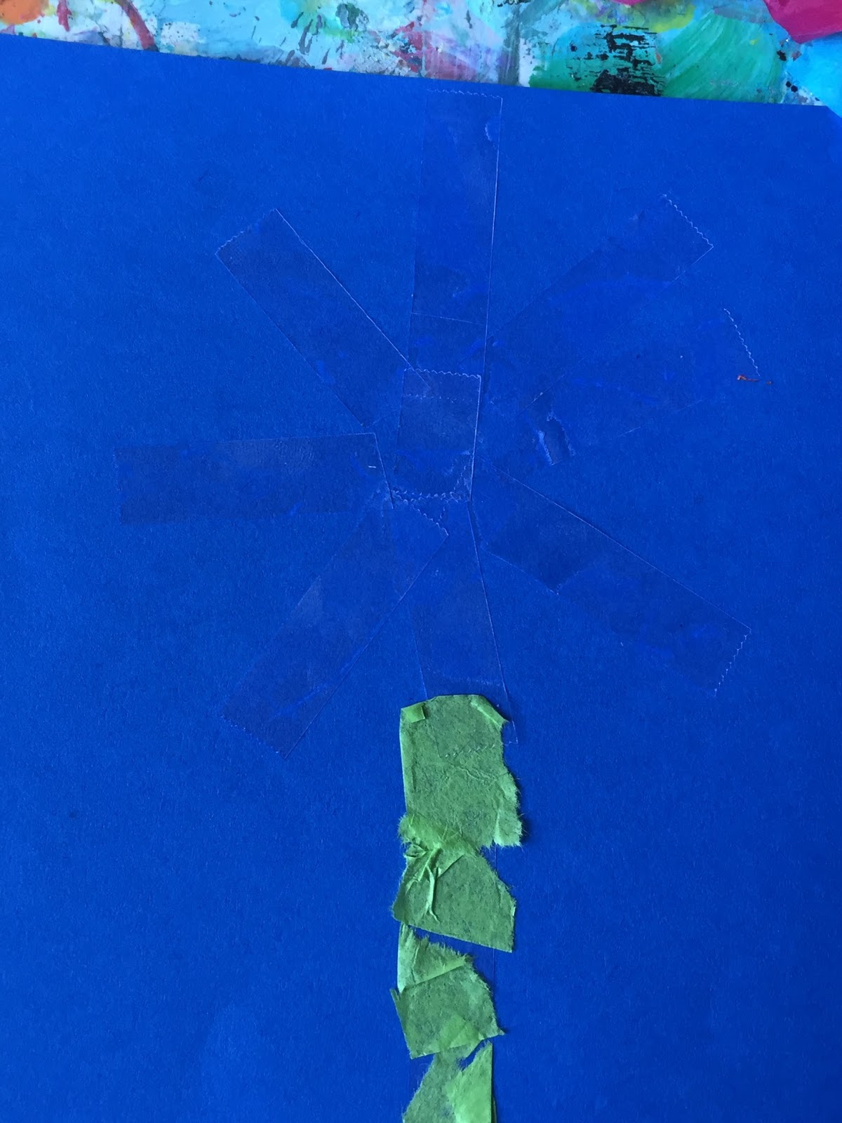 Mini Monets and Mommies: Kids' Tissue Paper Collage Made Easy with ...