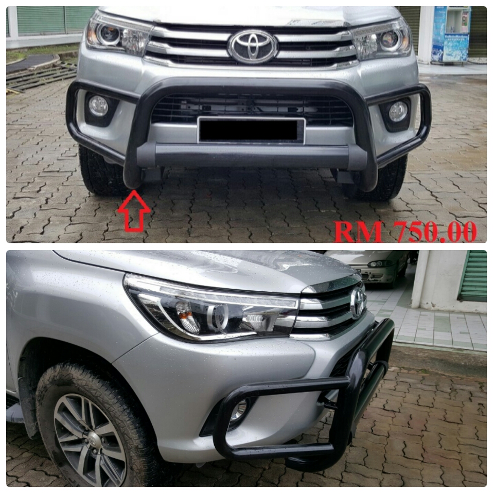 JRJ 4x4 ACCESSORIES SDN BHD TOYOTA HILUX REVO BULL BAR FRONT BUMPER jrj-4x4-accessories-sdn-bhd-toyota-hilux-revo-bull-bar-front-bumper