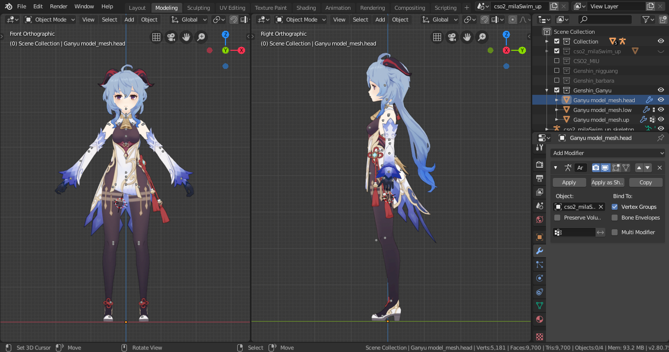 Genshin Impact Ganyu UP