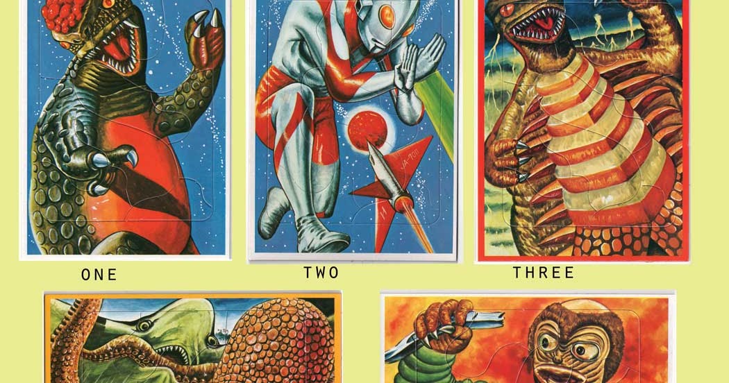 MONSTER BRAINS: Ultraman and Monsters Puzzles, 1960's