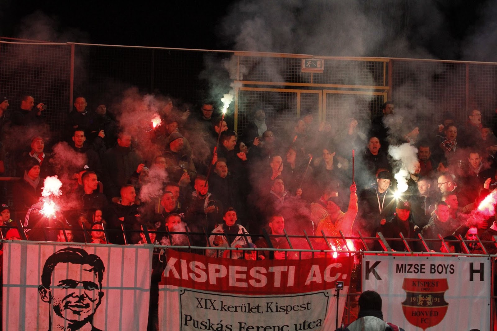 Kispest Bp. Honvéd - Ferencváros 2017.03.01. - Hungarian Ultras
