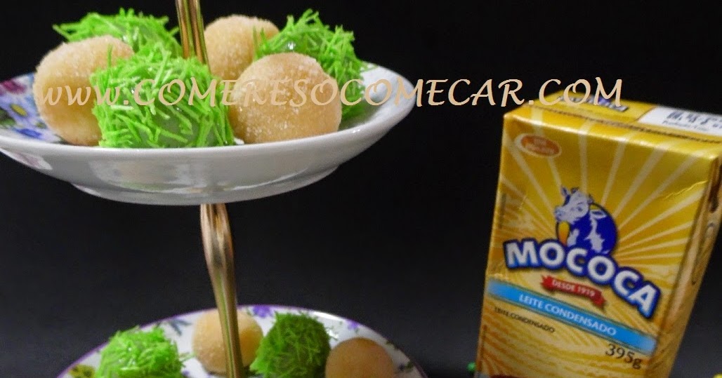 DOCINHOS VERDE E AMARELO COM MOCOCA - Receitas Culinárias