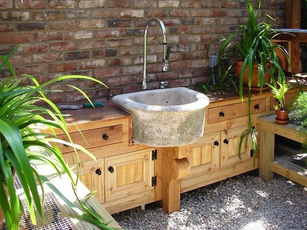 44 Best And Simple Outdoor Sink Design Ideas On A Budget | ARA HOME