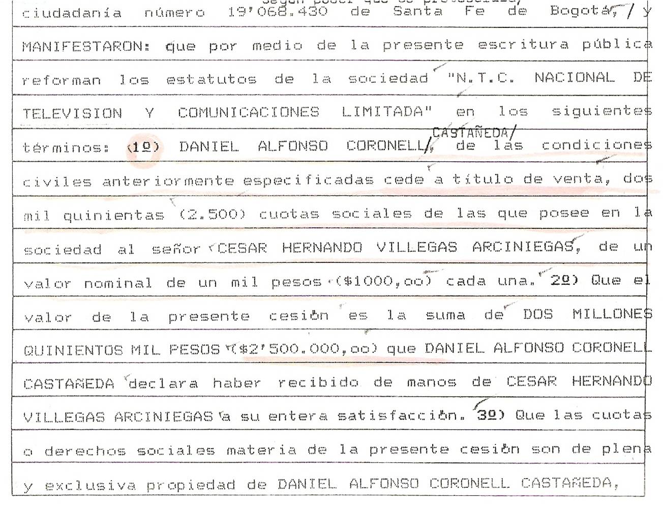 Daniel Coronell VP of Univision in dealings with extradited mafia ...