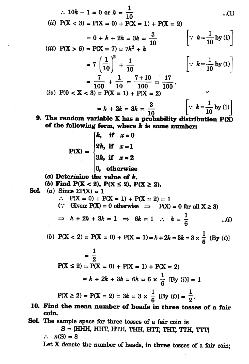 Probability class 12 math - Studypur