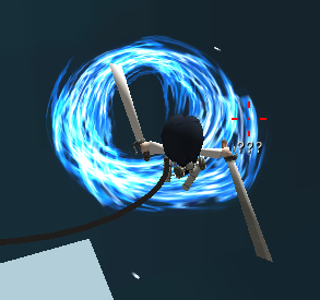 Blue Fire Weapon Trail - Aottg Lobby