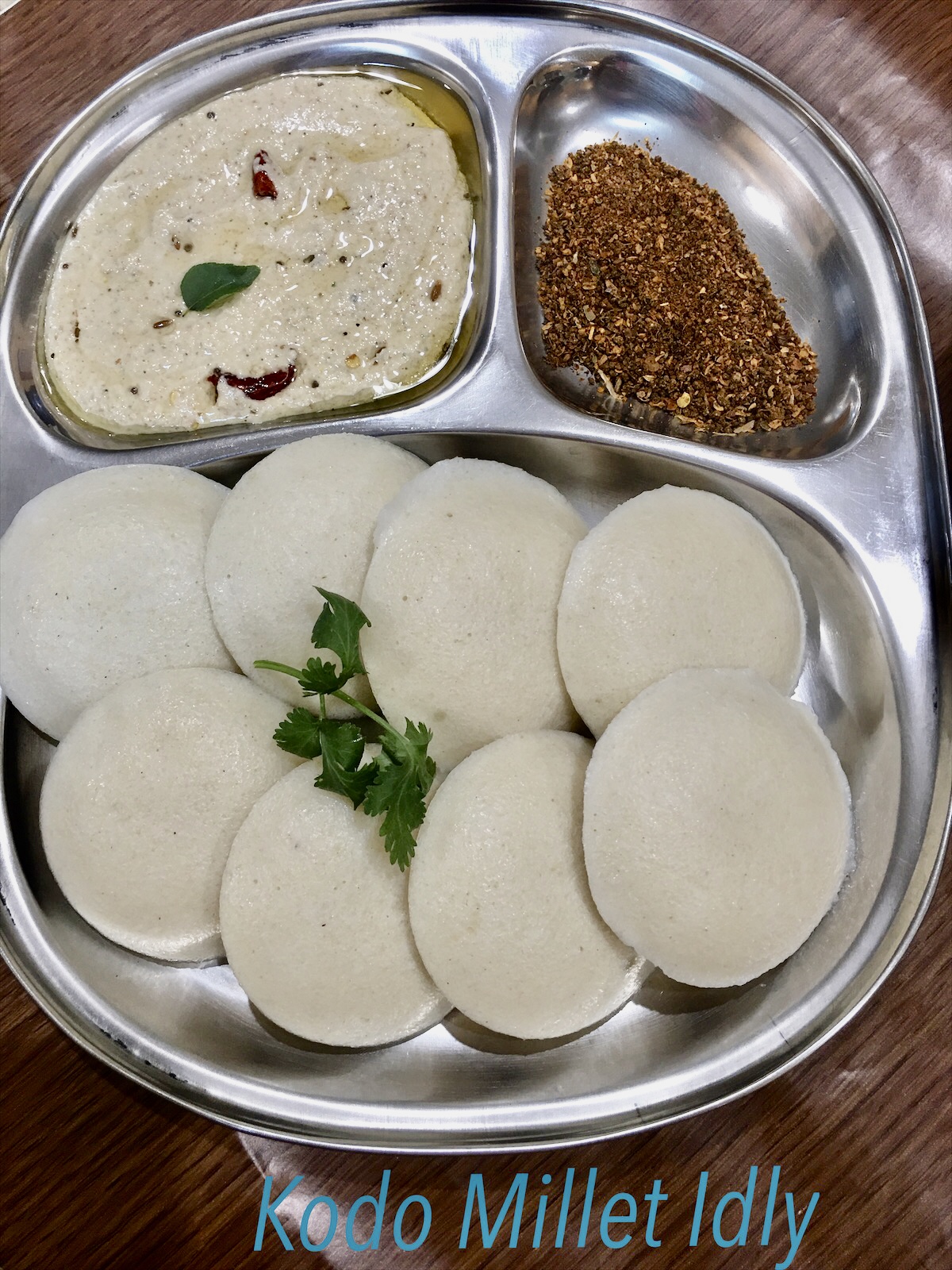 Millet Idly ~ Kodo Millet - From Sushma's Kitchen