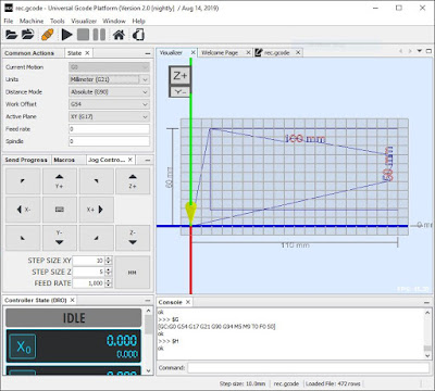 Cool-Emerald: DrawBot XY Plotter with Arduino GRBL Controller