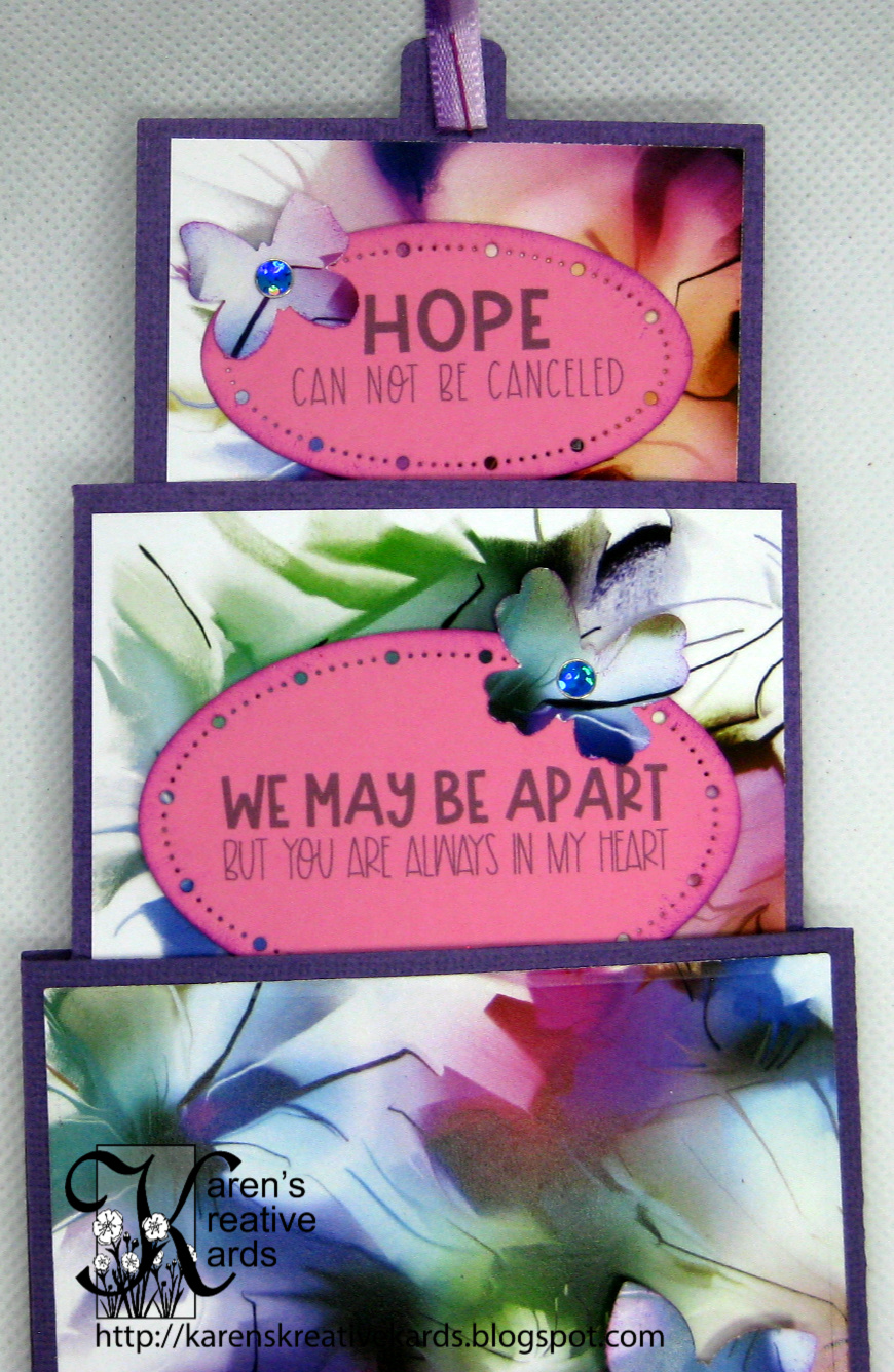 Karen's Kreative Kards: More Interactive Encouragement Cards With ...